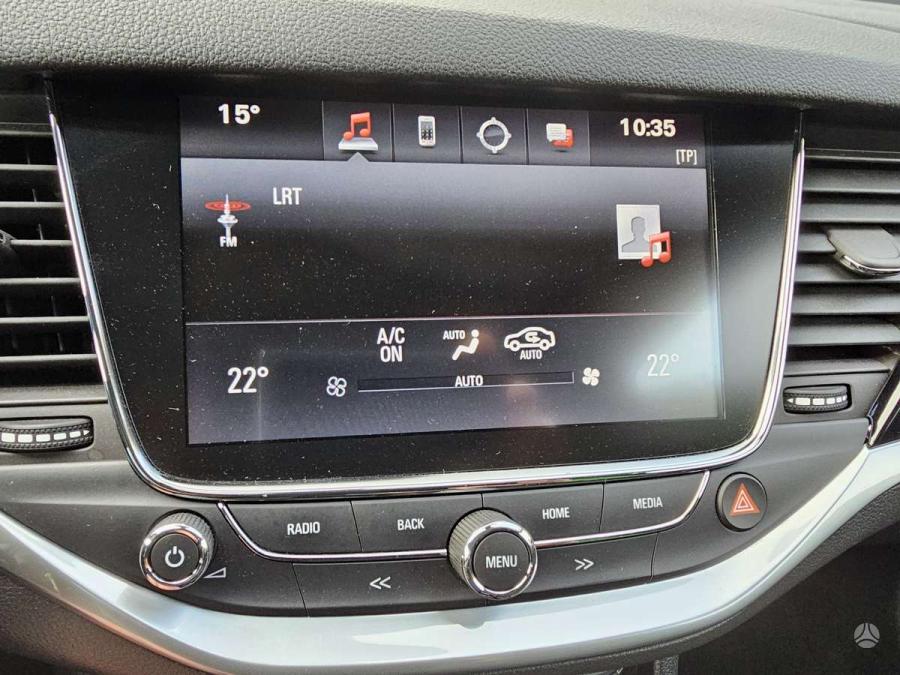 Melns Opel Astra 2019 Ukmergė, ar dzinēja tilpumu 1.60 L un nobraukumu 171 tūkst. km par 6400 €, foto 19 vietnē AUTOMOTO.COM.LV