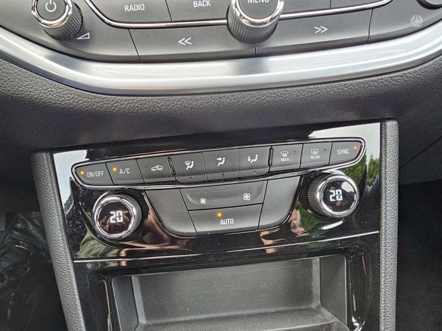 Melns Opel Astra 2019 Ukmergė, ar dzinēja tilpumu 1.60 L un nobraukumu 171 tūkst. km par 6400 €, foto 20 vietnē AUTOMOTO.COM.LV