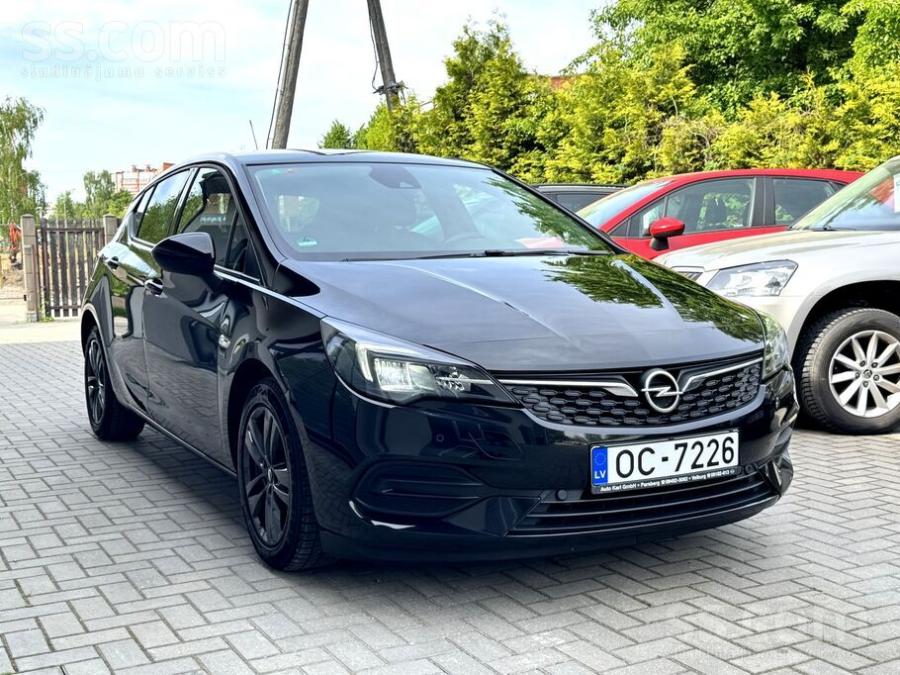 Melns Opel Astra 2020 Rīga, ar dzinēja tilpumu 1.50 L un nobraukumu 185 tūkst. km par 8200 €, foto 2 vietnē AUTOMOTO.COM.LV