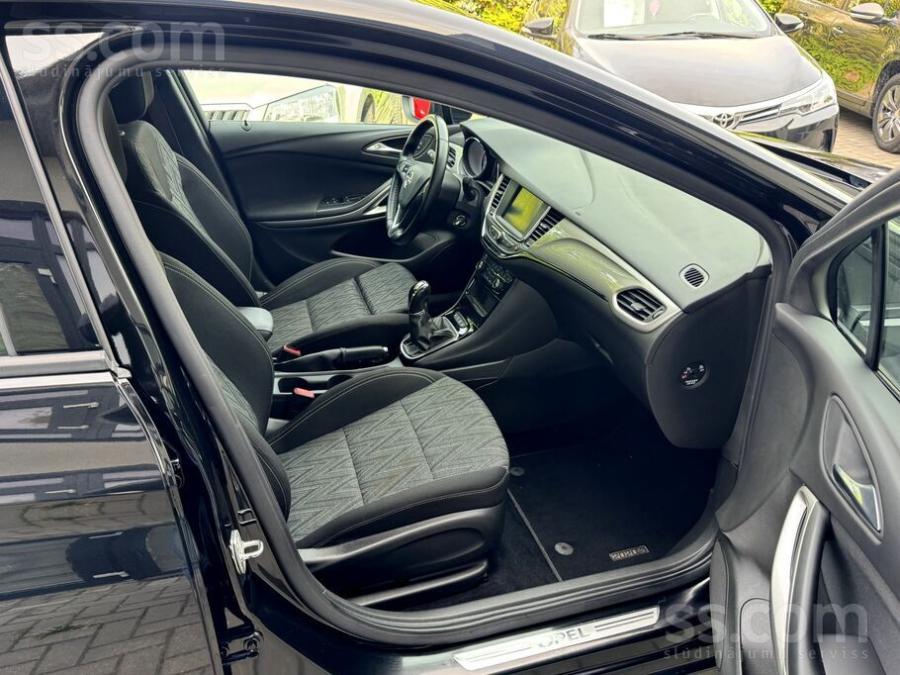 Melns Opel Astra 2020 Rīga, ar dzinēja tilpumu 1.50 L un nobraukumu 185 tūkst. km par 8200 €, foto 6 vietnē AUTOMOTO.COM.LV