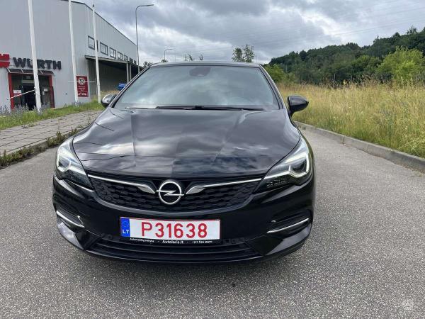 Black Opel Astra 2020 in Vilnius, with an engine capacity of 1.50 L and mileage of 189 thousand km for 7950 €, photo 2 on AUTOMOTO.COM.LV