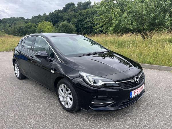 Black Opel Astra 2020 in Vilnius, with an engine capacity of 1.50 L and mileage of 189 thousand km for 7950 €, photo 3 on AUTOMOTO.COM.LV