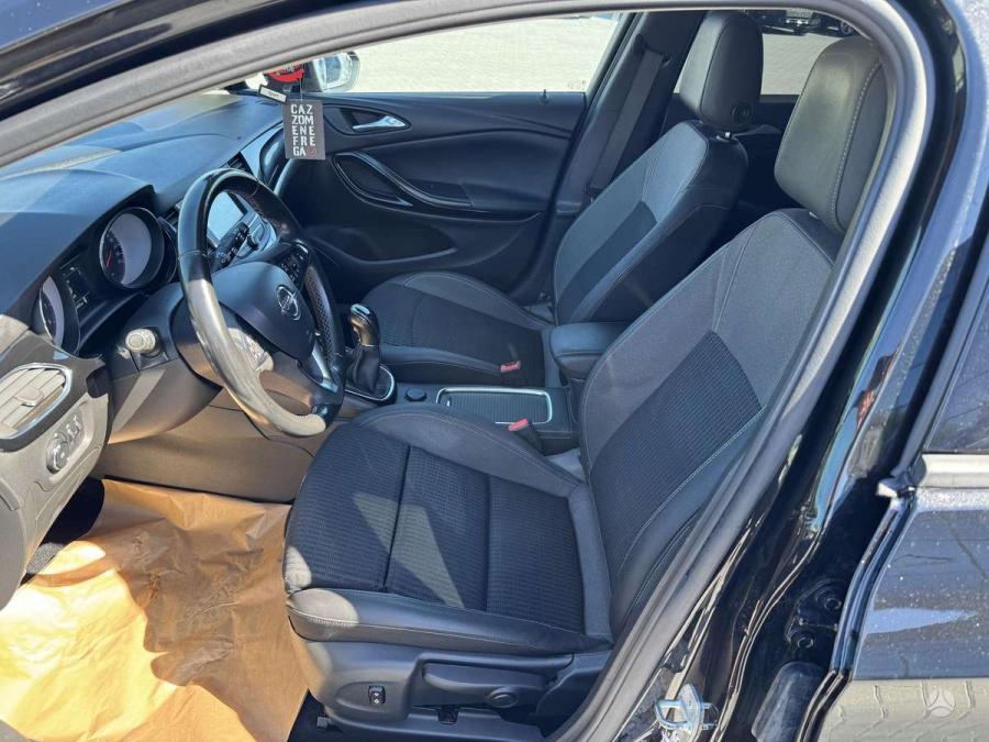 Black Opel Astra 2021 in Telschi, with an engine capacity of 1.20 L and mileage of 161 thousand km for 7999 €, photo 20 on AUTOMOTO.COM.LV