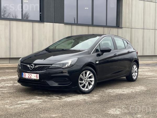 Black Opel Astra 2022 in Riga, with an engine capacity of 1.50 L and mileage of 192 thousand km for 7390 €, photo 1 on AUTOMOTO.COM.LV