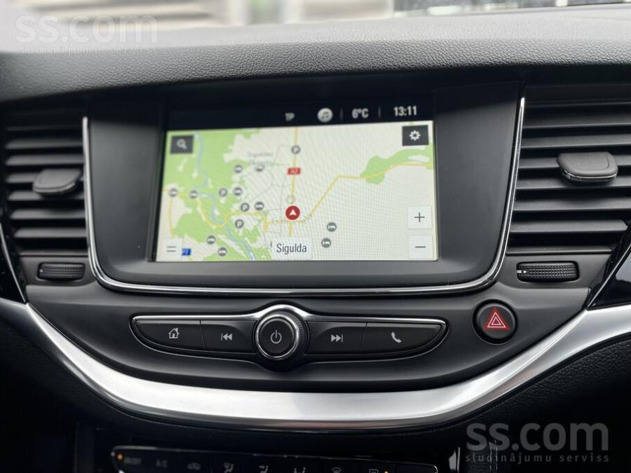 Black Opel Astra 2022 in Riga, with an engine capacity of 1.50 L and mileage of 192 thousand km for 7390 €, photo 30 on AUTOMOTO.COM.LV