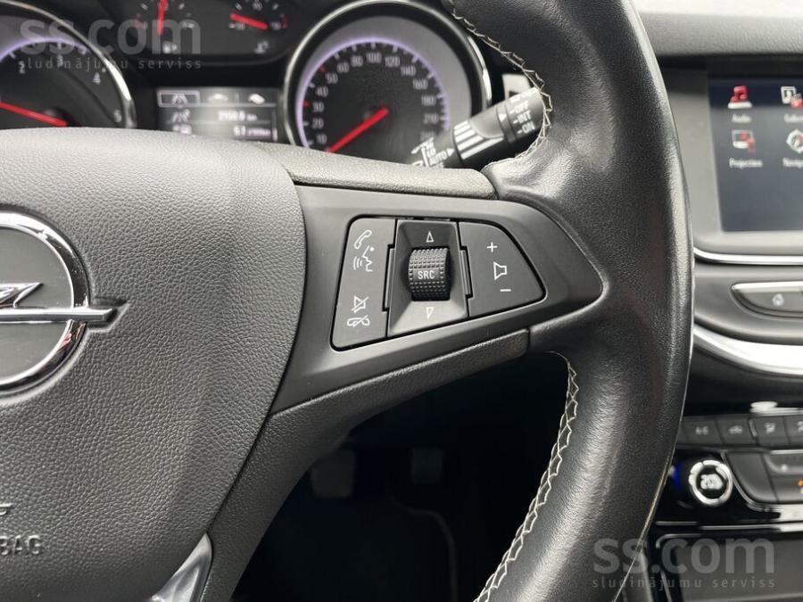 Black Opel Astra 2022 in Riga, with an engine capacity of 1.50 L and mileage of 192 thousand km for 7390 €, photo 34 on AUTOMOTO.COM.LV