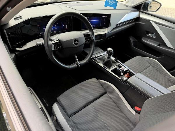 Black Opel Astra 2022 in Kaunas, with an engine capacity of 1.20 L and mileage of 88 thousand km for 13500 €, photo 6 on AUTOMOTO.COM.LV