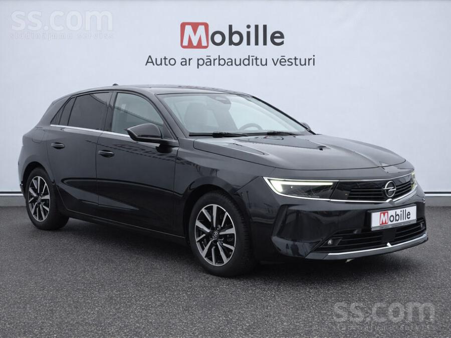 Melns Opel Astra 2023 Rīga, ar dzinēja tilpumu 1.50 L un nobraukumu 20 tūkst. km par 15900 €, foto 1 vietnē AUTOMOTO.COM.LV
