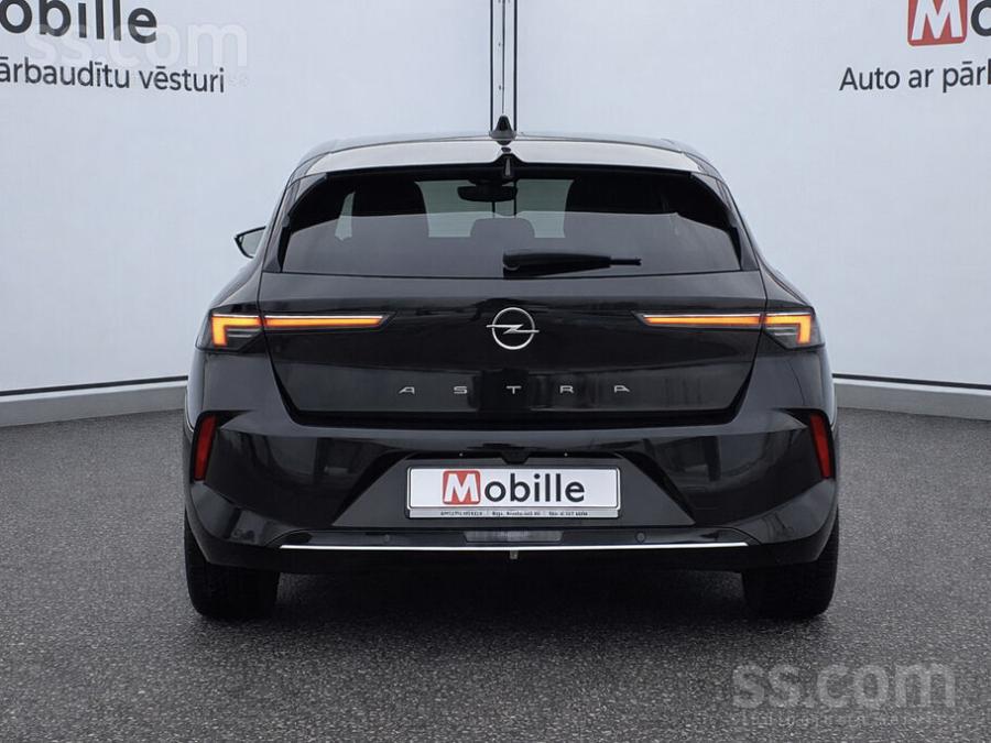 Melns Opel Astra 2023 Rīga, ar dzinēja tilpumu 1.50 L un nobraukumu 20 tūkst. km par 15900 €, foto 6 vietnē AUTOMOTO.COM.LV
