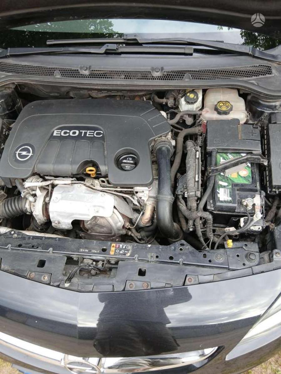 Melns Opel Astra 2015 Kaišiadorys, ar dzinēja tilpumu 1.60 L un nobraukumu 276 tūkst. km par 5000 €, foto 14 vietnē AUTOMOTO.COM.LV