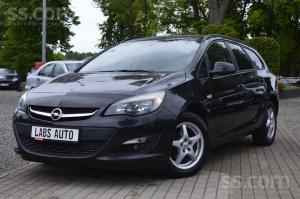 Black Opel Astra 2016 in Tukums, with an engine capacity of 1.40 L and mileage of 199 thousand km for 5595 €, photo  on AUTOMOTO.COM.LV