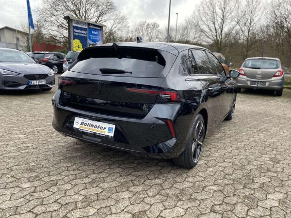 Black Opel Astra 2024 in Kaunas, with an engine capacity of 1.20 L and mileage of 29 thousand km for 23466 €, photo 4 on AUTOMOTO.COM.LV