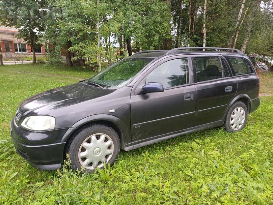 Melns Opel Astra 2000 Kuldīga, ar dzinēja tilpumu 1.60 L un nobraukumu 287 tūkst. km par 950 €, foto 1 vietnē AUTOMOTO.COM.LV