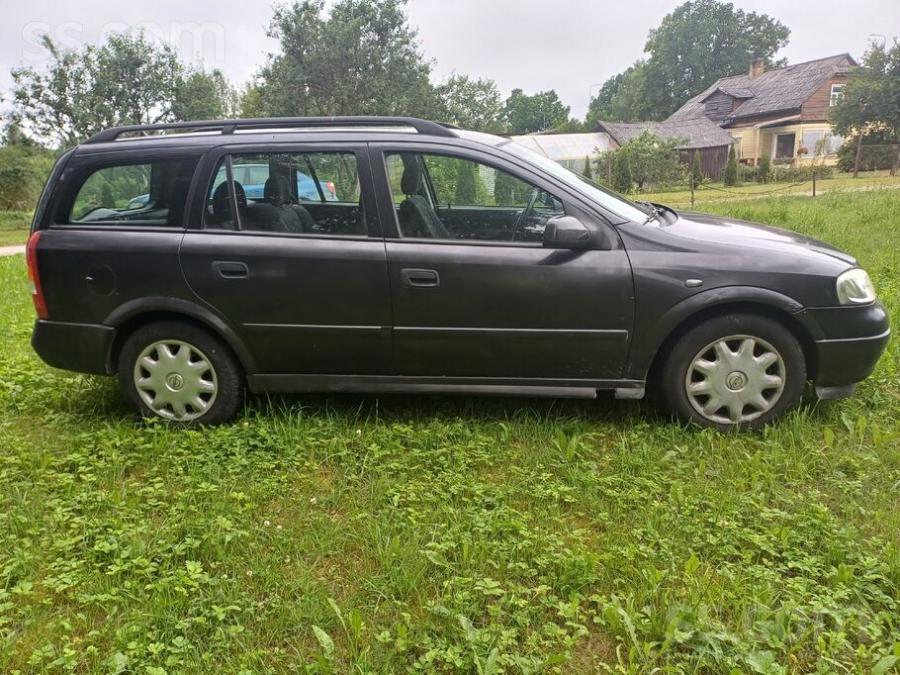 Melns Opel Astra 2000 Kuldīga, ar dzinēja tilpumu 1.60 L un nobraukumu 287 tūkst. km par 950 €, foto 6 vietnē AUTOMOTO.COM.LV