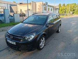 Black Opel Astra 2005 in Riga, with an engine capacity of 1.70 L and mileage of 322 thousand km for 1200 €, photo  on AUTOMOTO.COM.LV