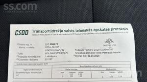 Черный Опель Астра 2007 в Резекне, объемом двигателя 1.70 л и пробегом 331 тыс. км за 1450 €, фото 20 на AUTOMOTO.COM.LV