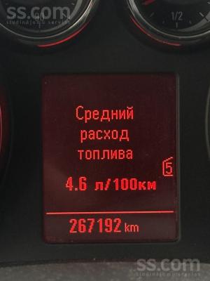 Black Opel Astra 2011 in Riga, with an engine capacity of 1.30 L and mileage of 0 thousand km for 2450 €, photo 6 on AUTOMOTO.COM.LV