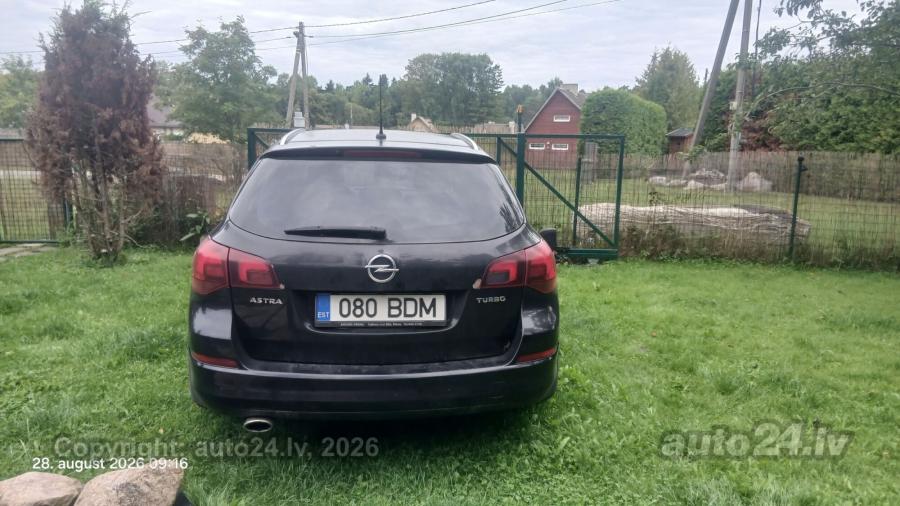 Melns Opel Astra 2011 Tallina, ar dzinēja tilpumu 1.40 L un nobraukumu 265 tūkst. km par 2400 €, foto 9 vietnē AUTOMOTO.COM.LV