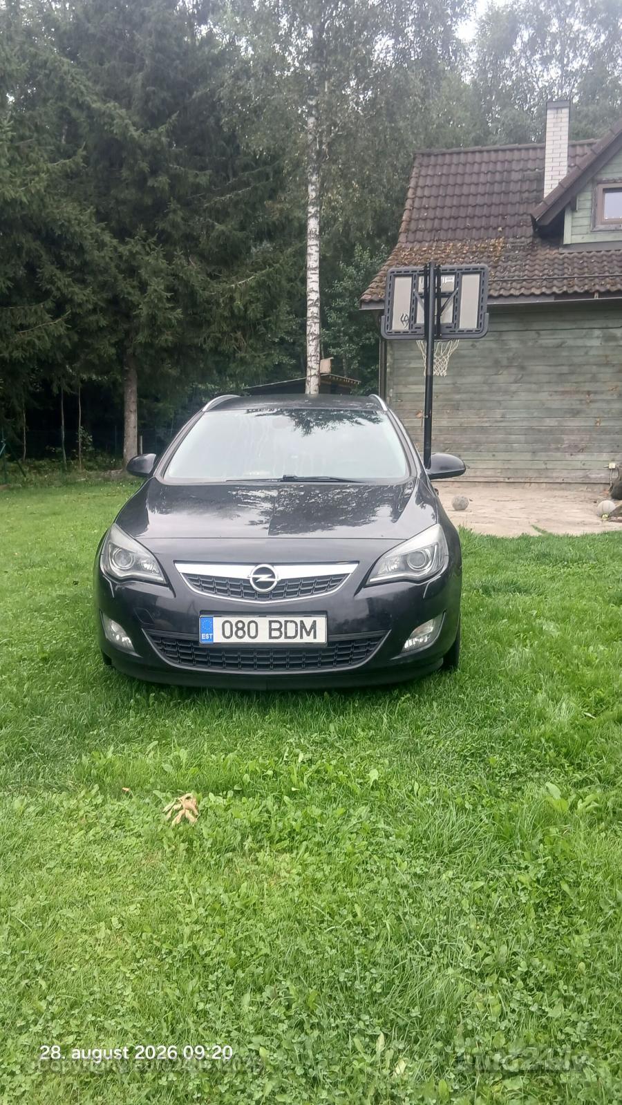Melns Opel Astra 2011 Tallina, ar dzinēja tilpumu 1.40 L un nobraukumu 265 tūkst. km par 2400 €, foto 10 vietnē AUTOMOTO.COM.LV