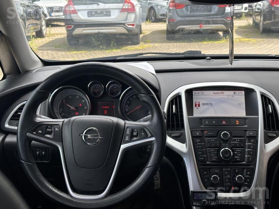 Black Opel Astra 2012 in Talsi, with an engine capacity of 2.00 L and mileage of 0 thousand km for 4900 €, photo 12 on AUTOMOTO.COM.LV