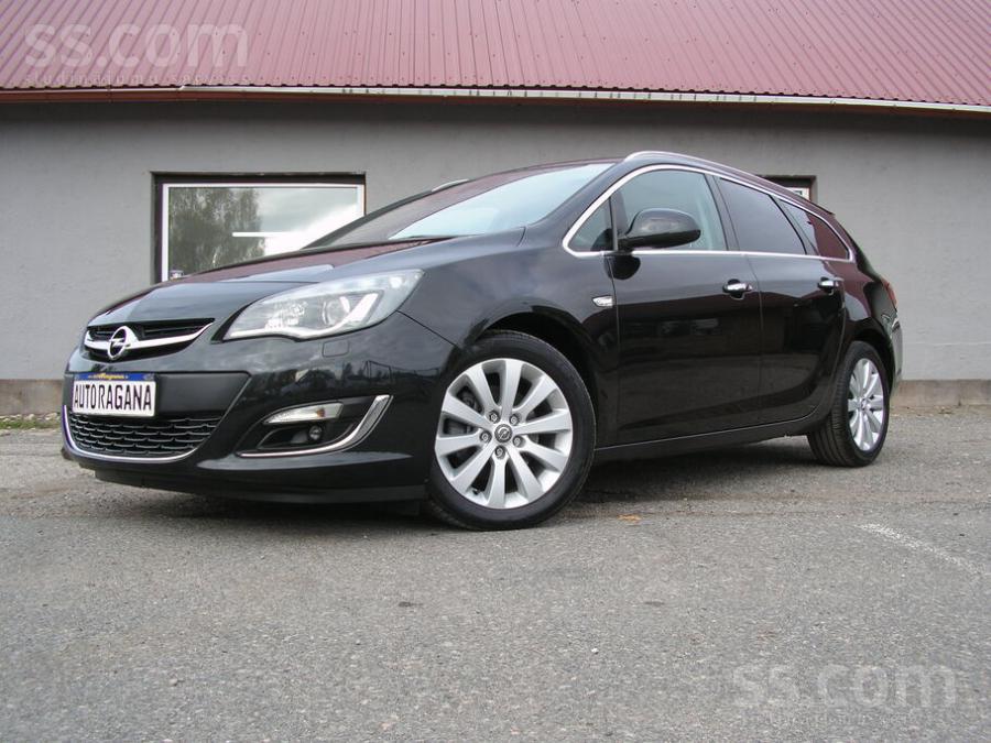 Black Opel Astra 2013 in Riga, with an engine capacity of 1.70 L and mileage of 182 thousand km for 5750 €, photo 3 on AUTOMOTO.COM.LV