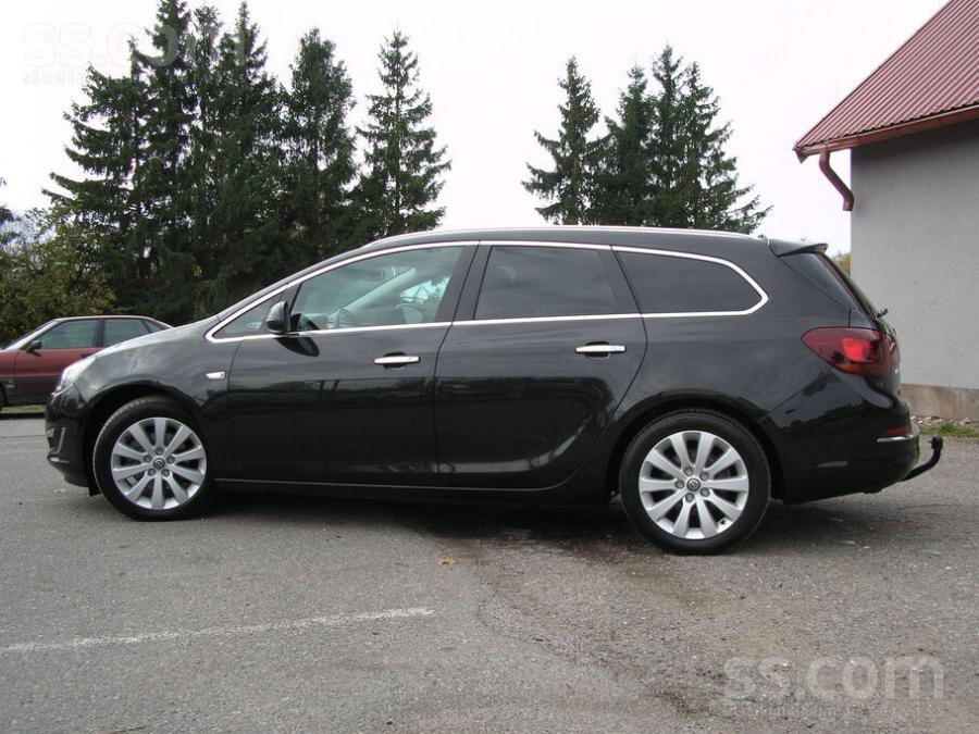 Black Opel Astra 2013 in Riga, with an engine capacity of 1.70 L and mileage of 182 thousand km for 5750 €, photo 5 on AUTOMOTO.COM.LV