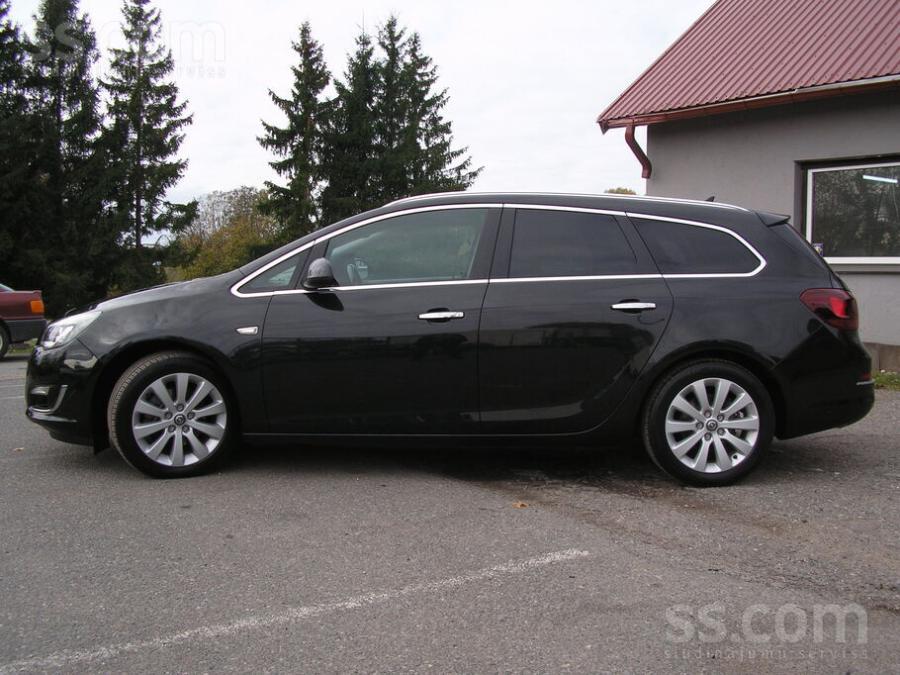 Black Opel Astra 2013 in Riga, with an engine capacity of 1.70 L and mileage of 182 thousand km for 5750 €, photo 9 on AUTOMOTO.COM.LV