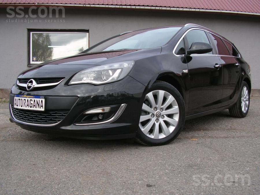 Black Opel Astra 2013 in Riga, with an engine capacity of 1.70 L and mileage of 182 thousand km for 5750 €, photo 10 on AUTOMOTO.COM.LV