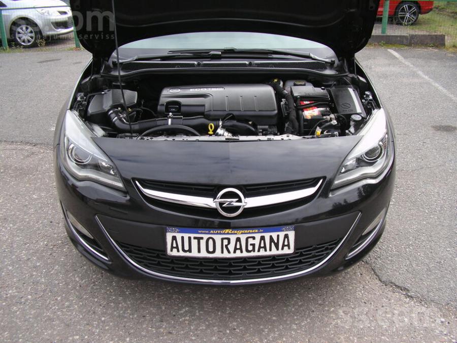 Black Opel Astra 2013 in Riga, with an engine capacity of 1.70 L and mileage of 182 thousand km for 5750 €, photo 27 on AUTOMOTO.COM.LV