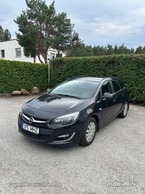 Melns Opel Astra 2013 Tallina, ar dzinēja tilpumu 1.40 L un nobraukumu 132 tūkst. km par 5490 €, foto  vietnē AUTOMOTO.COM.LV