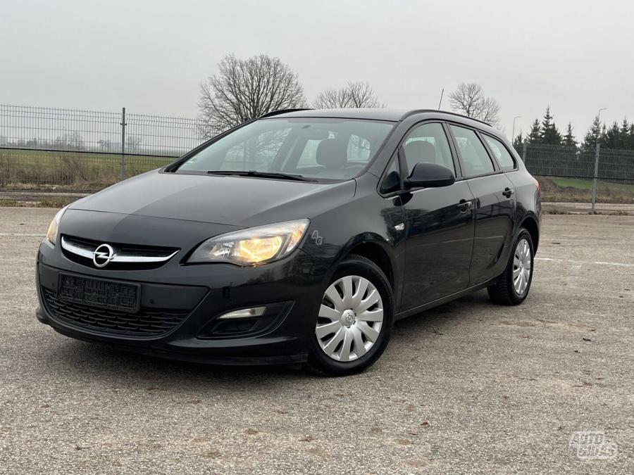 Melns Opel Astra 2014 Marijampole, ar dzinēja tilpumu 1.40 L un nobraukumu 203 tūkst. km par 3750 €, foto 1 vietnē AUTOMOTO.COM.LV