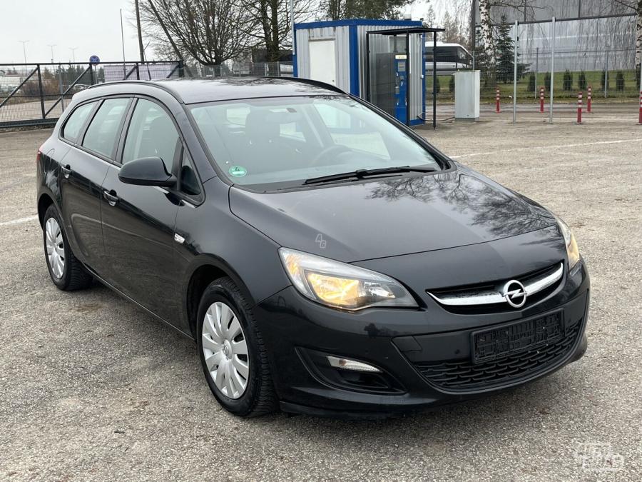 Melns Opel Astra 2014 Marijampole, ar dzinēja tilpumu 1.40 L un nobraukumu 203 tūkst. km par 3750 €, foto 2 vietnē AUTOMOTO.COM.LV