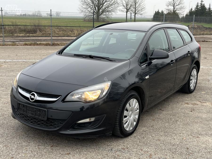 Melns Opel Astra 2014 Marijampole, ar dzinēja tilpumu 1.40 L un nobraukumu 203 tūkst. km par 3750 €, foto 3 vietnē AUTOMOTO.COM.LV