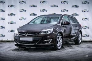 Black Opel Astra 2014 in Kaunas, with an engine capacity of 1.60 L and mileage of 0 thousand km for 5290 €, photo  on AUTOMOTO.COM.LV
