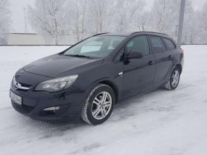 Black Opel Astra 2014 in Radviliskis, with an engine capacity of 1.36 L and mileage of 237 thousand km for 4350 €, photo  on AUTOMOTO.COM.LV