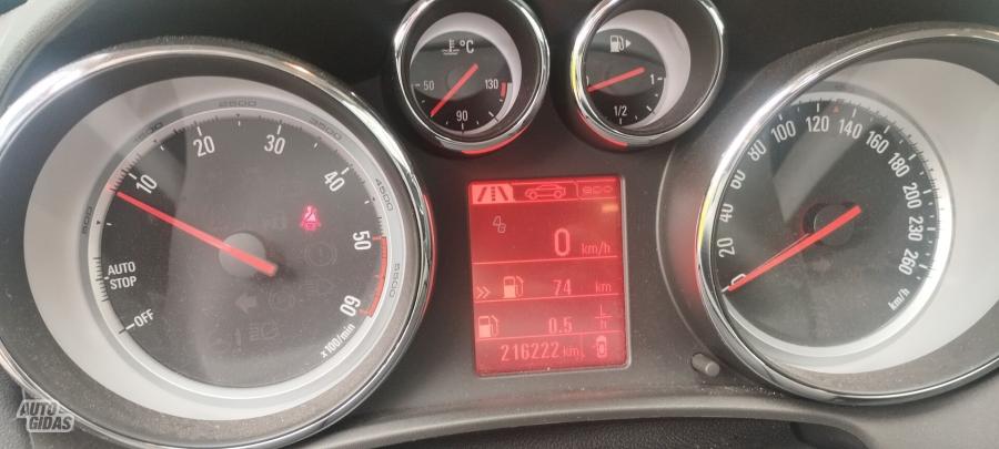 Black Opel Astra 2014 in Vilnius, with an engine capacity of 1.60 L and mileage of 220 thousand km for 3450 €, photo 8 on AUTOMOTO.COM.LV