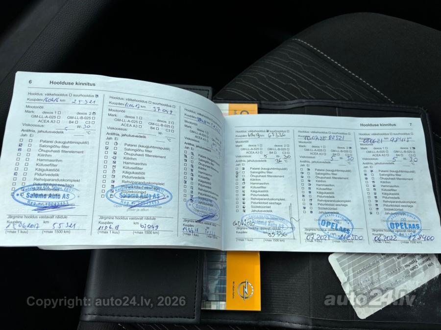 Черный Опель Астра 2014 в Таллин, объемом двигателя 1.60 л и пробегом 179 тыс. км за 3990 €, фото 30 на AUTOMOTO.COM.LV