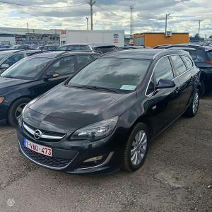Black Opel Astra 2014 in Kaunas, with an engine capacity of 1.60 L and mileage of 220 thousand km for 3950 €, photo 4 on AUTOMOTO.COM.LV