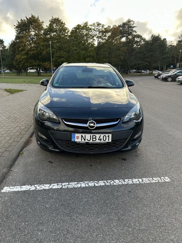 Melns Opel Astra 2015 Klaipėda, ar dzinēja tilpumu 1.60 L un nobraukumu 208 tūkst. km par 5000 €, foto 1 vietnē AUTOMOTO.COM.LV