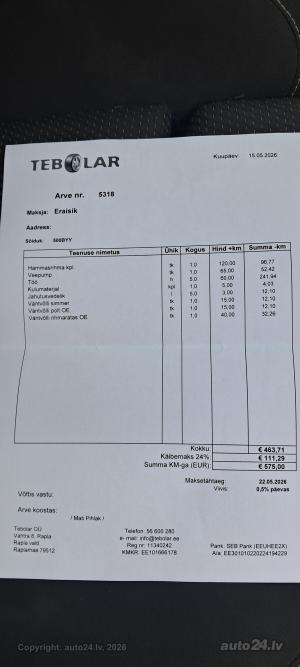 Melns Opel Astra 2015 Tallina, ar dzinēja tilpumu 2.00 L un nobraukumu 395 tūkst. km par 3500 €, foto 18 vietnē AUTOMOTO.COM.LV