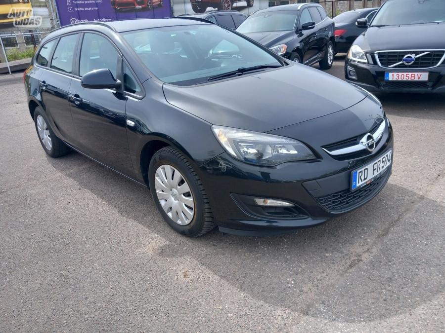 Melns Opel Astra 2015 Gargždai, ar dzinēja tilpumu 1.60 L un nobraukumu 246 tūkst. km par 4150 €, foto 1 vietnē AUTOMOTO.COM.LV