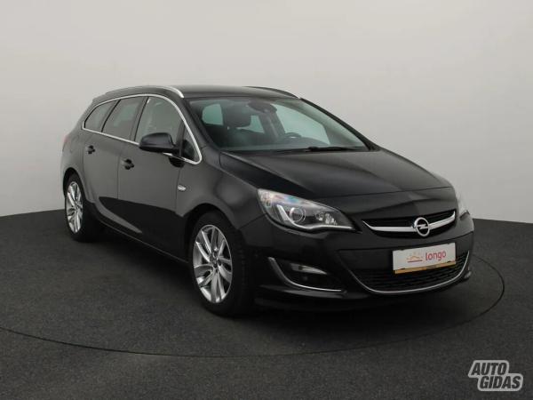 Black Opel Astra 2015 in Vilnius, with an engine capacity of 1.60 L and mileage of 184 thousand km for 6199 €, photo 10 on AUTOMOTO.COM.LV