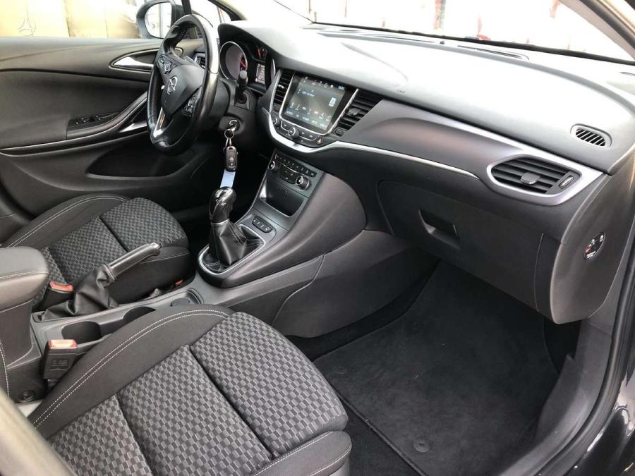 Melns Opel Astra 2016 Klaipėda, ar dzinēja tilpumu 1.60 L un nobraukumu 197 tūkst. km par 5490 €, foto 10 vietnē AUTOMOTO.COM.LV