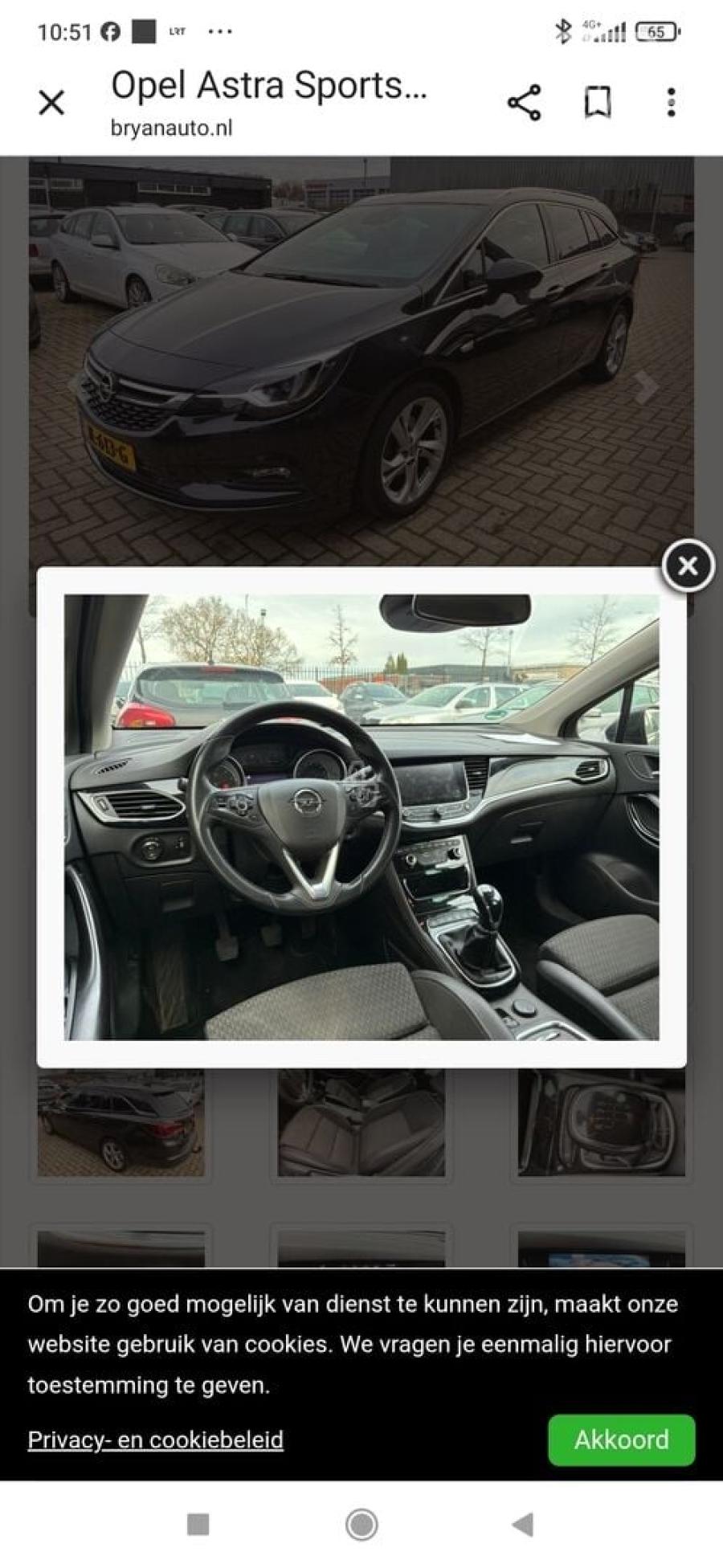 Black Opel Astra 2016 in Kaunas, with an engine capacity of 1.40 L and mileage of 245 thousand km for 6150 €, photo 13 on AUTOMOTO.COM.LV