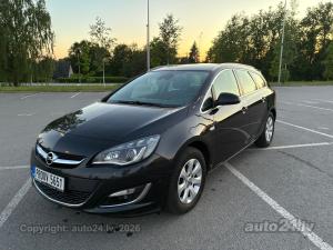 Черный Опель Астра 2016 в Тарту, объемом двигателя 1.60 л и пробегом 265 тыс. км за 4490 €, фото  на AUTOMOTO.COM.LV