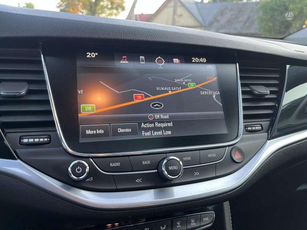 Black Opel Astra 2016 in Trakai, with an engine capacity of 1.60 L and mileage of 241 thousand km for 5890 €, photo 6 on AUTOMOTO.COM.LV