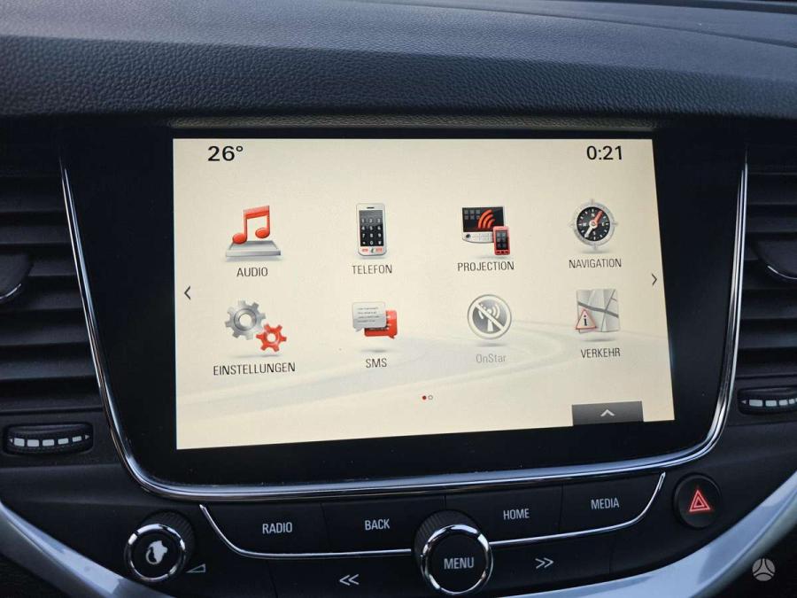 Melns Opel Astra 2016 Ukmergė, ar dzinēja tilpumu 1.60 L un nobraukumu 187 tūkst. km par 5500 €, foto 23 vietnē AUTOMOTO.COM.LV