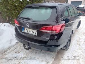Black Opel Astra 2017 in Tallinn, with an engine capacity of 1.00 L and mileage of 92 thousand km for 7800 €, photo 3 on AUTOMOTO.COM.LV
