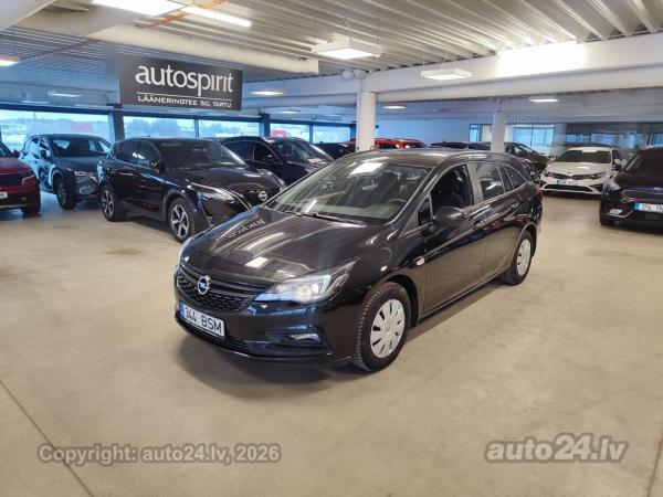 Black Opel Astra 2017 in Tartu, with an engine capacity of 1.40 L and mileage of 100 thousand km for 6990 €, photo 1 on AUTOMOTO.COM.LV