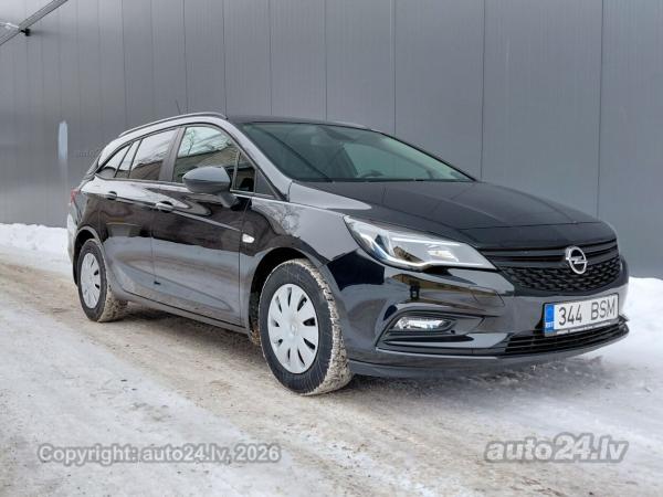 Black Opel Astra 2017 in Tartu, with an engine capacity of 1.40 L and mileage of 88 thousand km for 9199 €, photo 2 on AUTOMOTO.COM.LV